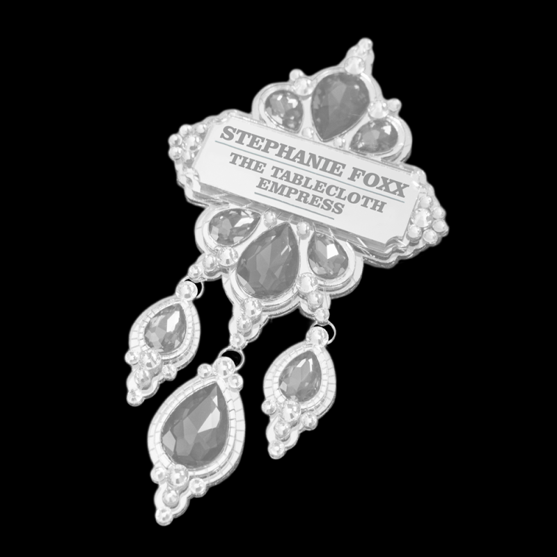 Teardrop Name Pin / Pendant – The Crystal Smyth